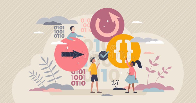 Coding for Kids and Children Programming Script Learning Tiny Person ...