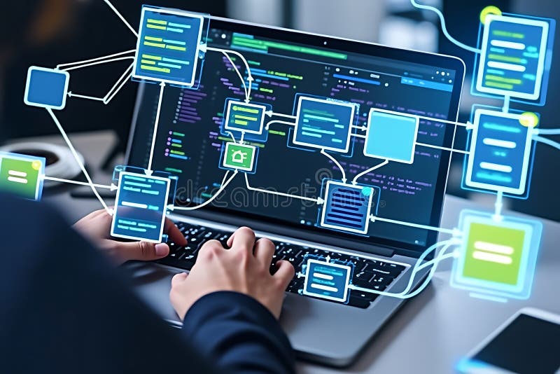 Coding on Laptop with Abstract Data Flow Visualization for Software ...