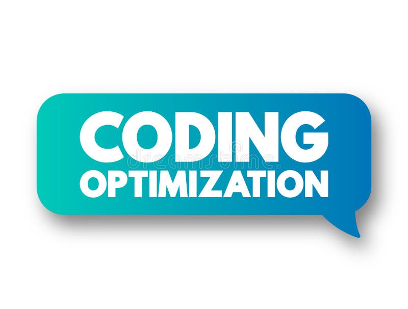 Coding Optimization Process Of Modifying A Software System To Make Some Aspect Of It Work More