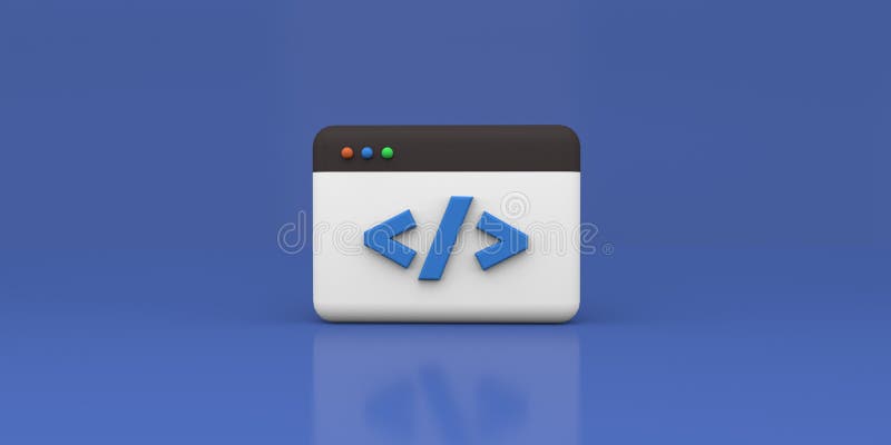 Coding Programming Concept 3d Rendering Image Stock Illustration Illustration Of Information