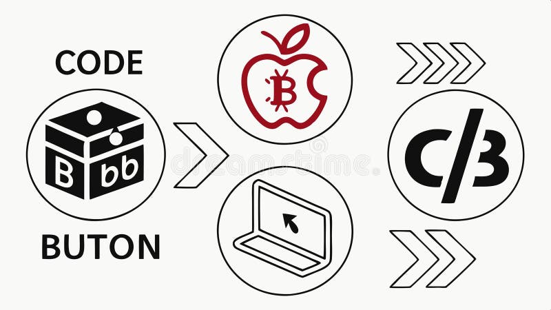 Coding And Programming Icons Vector Set For Software And Development