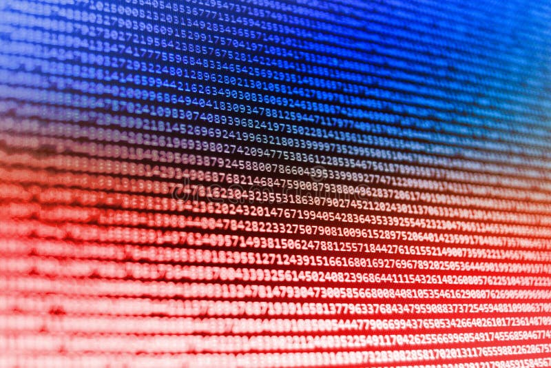 Coding Programming Source Code Screen Colorful Abstract Data Display Software Developer Web