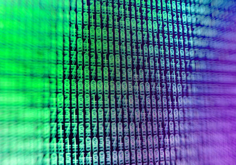 Coding Programming Source Code Screen Stock Image Image Of Data