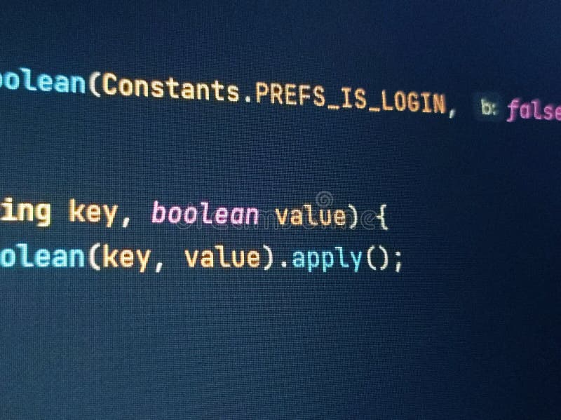 Coding Programming Source Code Screen Abstract Technology Background