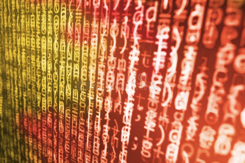 Coding Programming Source Code Screen Colorful Abstract Data Display Software Developer Web