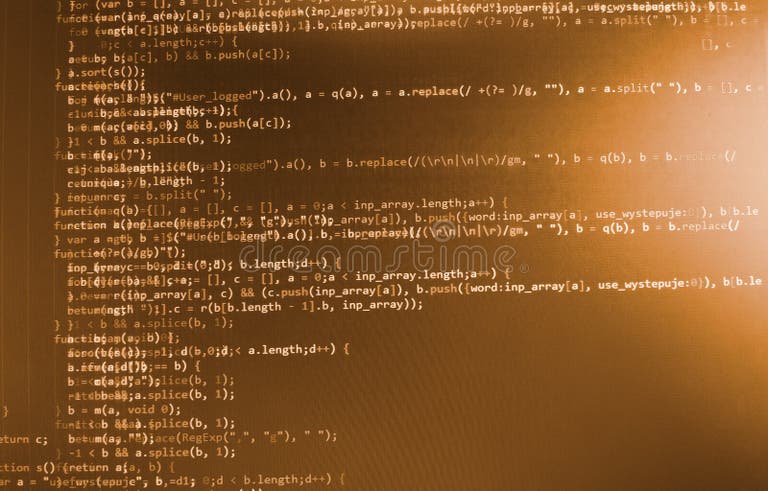 Coding Programming Source Code Screen Stock Illustrations – 6,055 ...