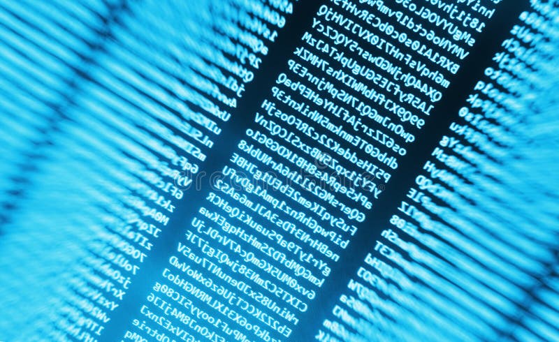 Coding Programming Source Code Screen Colorful Abstract Data Display 7439