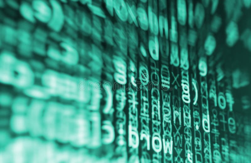Coding Programming Source Code Screen Colorful Abstract Data Display Software Developer Web