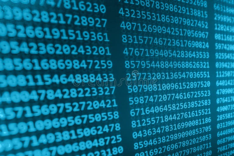 Coding Programming Source Code Screen. Colorful Abstract Data Display. Software Developer Web ...