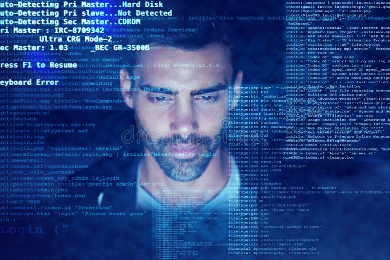 Coding Is Second Nature To Him A Focussed Computer Hacker Using A