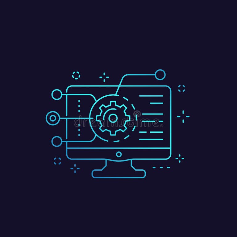 System Integration Icon Stock Illustrations – 7,727 System Integration ...
