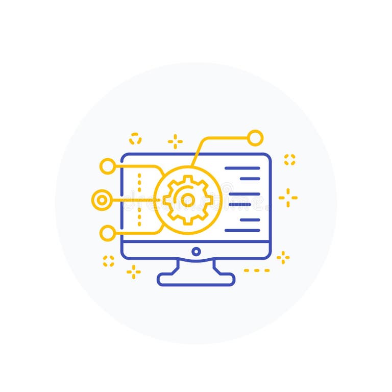 System Integration Icon Stock Illustrations – 8,340 System Integration ...