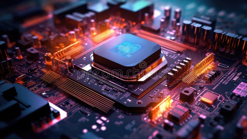 Coding technology stack stock illustration. Illustration of technology ...