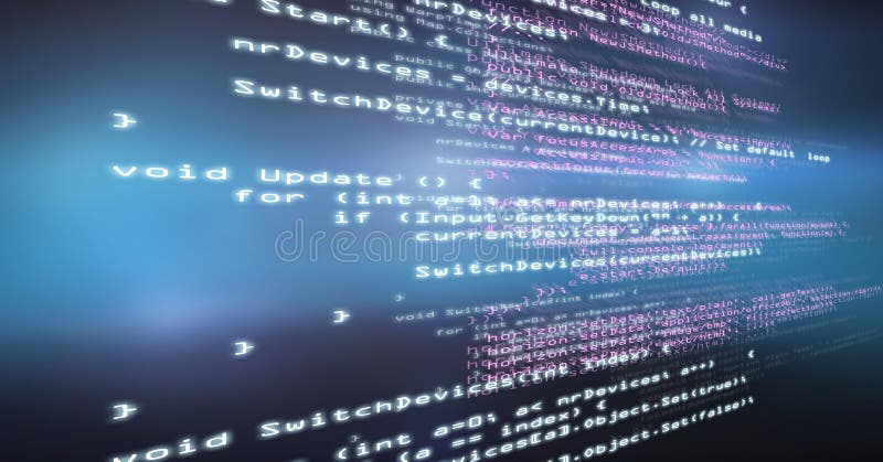 Coding led text stock illustration. Illustration of bulb - 169491988