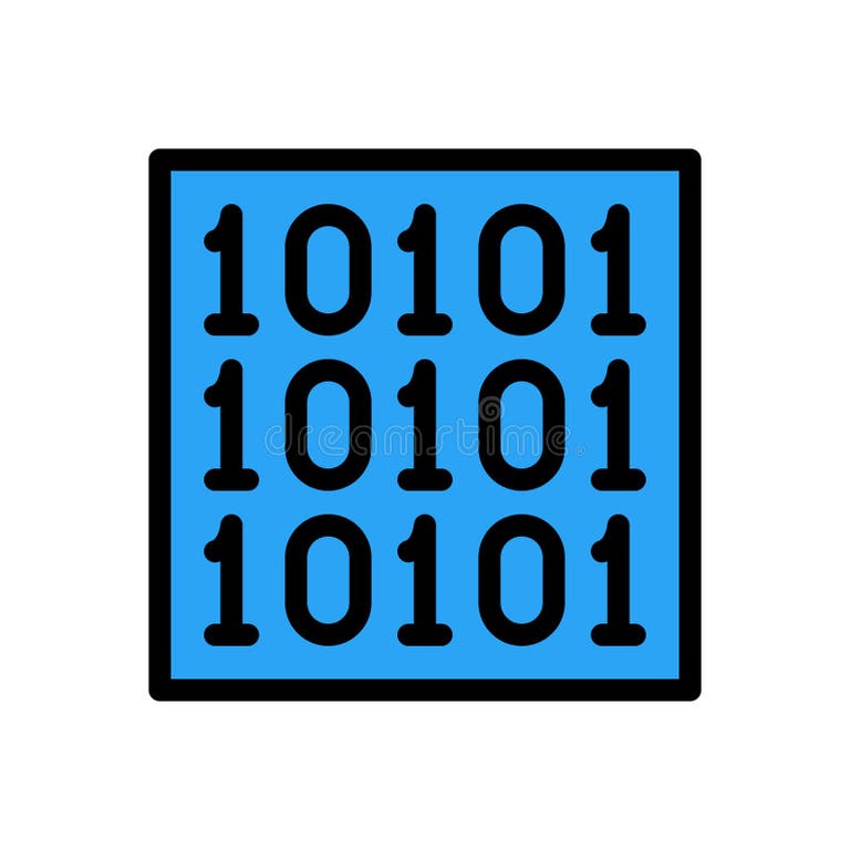 Coding Vector Flat Color Icon Stock Vector - Illustration of computer ...