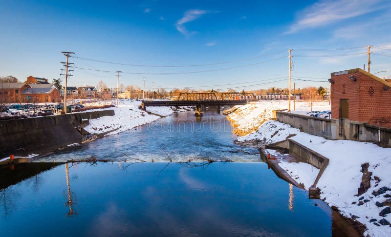 Codorus Creek, Near Seven Valleys in Rural York County, Pennsylvania ...
