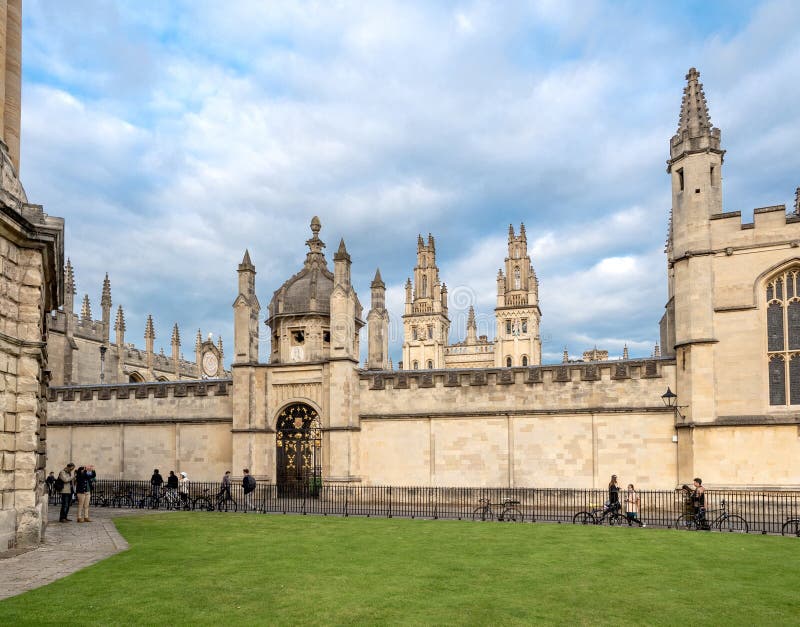 Codrington Library - Oxford Editorial Stock Photo - Image of secondary ...