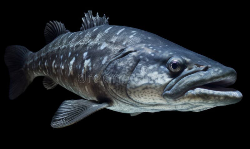 A Beautiful Photograph of the Coelacanth Stock Illustration ...