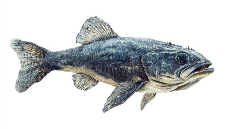 Coelacanth a Prehistoric Fish Known for Its Distinct Features is ...