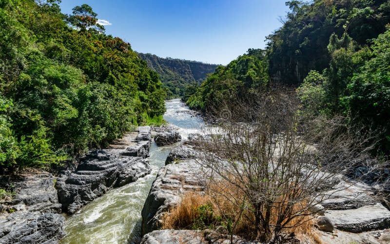 Coello River in the Vicinity of Payande in the Department of Tolima ...