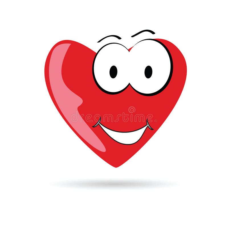 Coeur Avec L'illustration D'art D'oeil Illustration de Vecteur ...