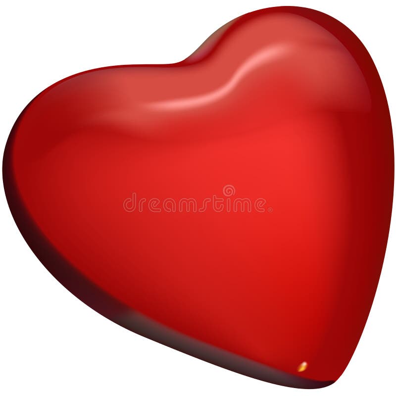 Coeur Rouge De Clipart Stock Illustrations, Vecteurs, & Clipart ...
