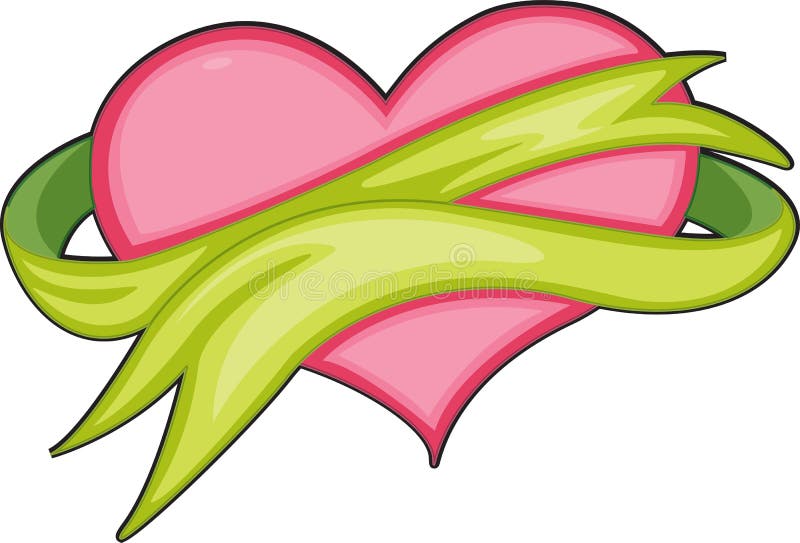 Coeur Et Bande Image. Image: 14077359