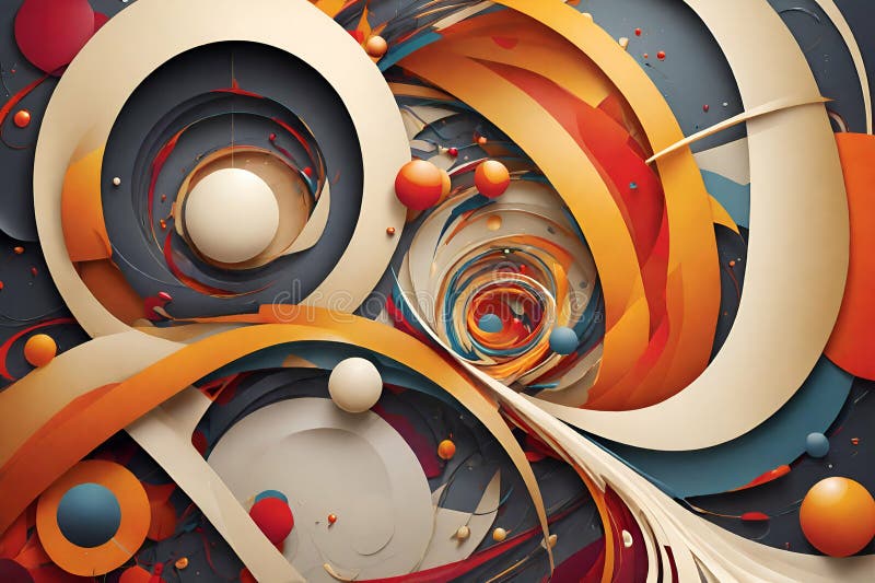 Coexistence of Traditional and Modern Abstract Conceptual Background ...