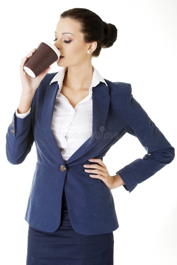 Cofee brake in rush day stock photo. Image of adicted - 27893990