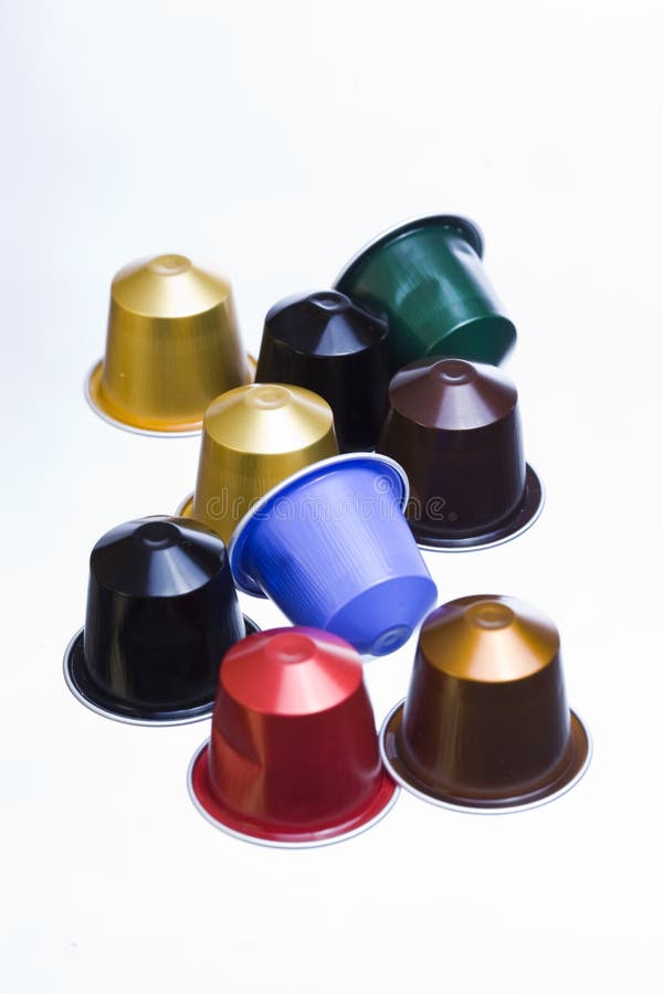Cofee capsules stock image. Image of capsules, modern - 18292779