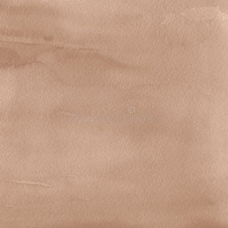 Coffe Color Watercolor Textured Background Stock Illustration ...