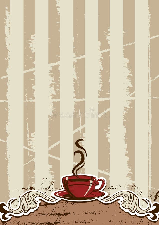 Coffe Cup Menu stock vector. Illustration of elegant - 51988756