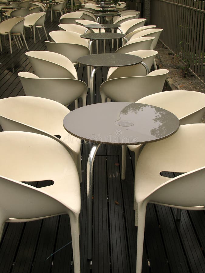 Coffe shop tables stock photo. Image of table, outside - 1041494