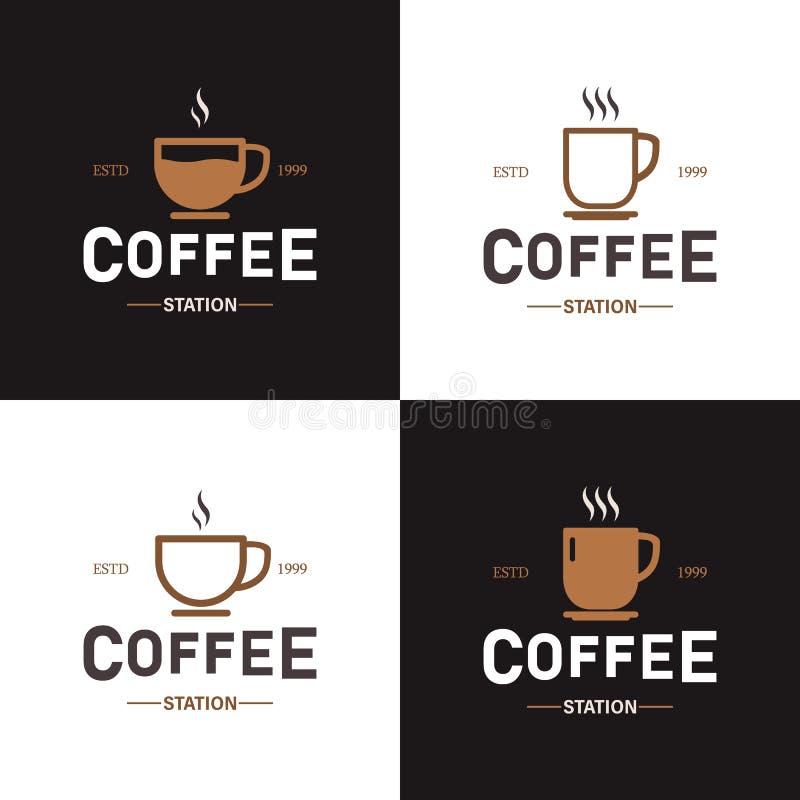 Coffee Station Sign Stock Illustrations – 1,156 Coffee Station Sign ...