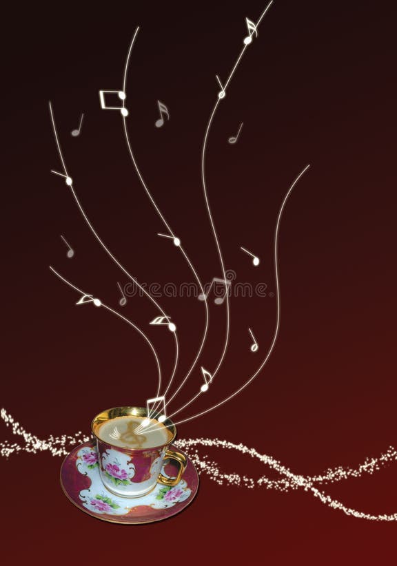 Coffee Music Stock Illustrations – 11,572 Coffee Music Stock ...