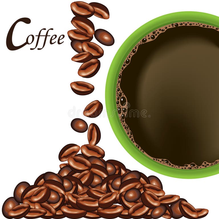 Green Coffee Sticker Label Stock Illustrations – 871 Green Coffee ...