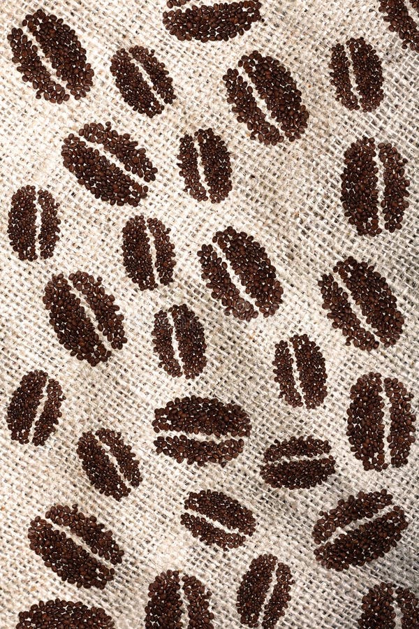 Coffee bag textile stock image. Image of coffee, backdrop - 21856569