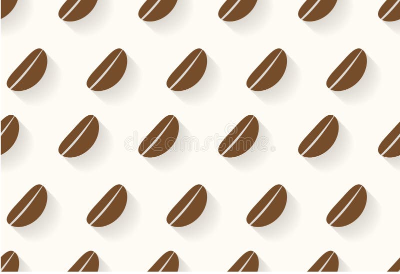 Coffee abstract pattern stock illustration. Illustration of french ...