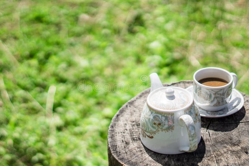 Afternoon Refreshments stock image. Image of outdoors - 9899057
