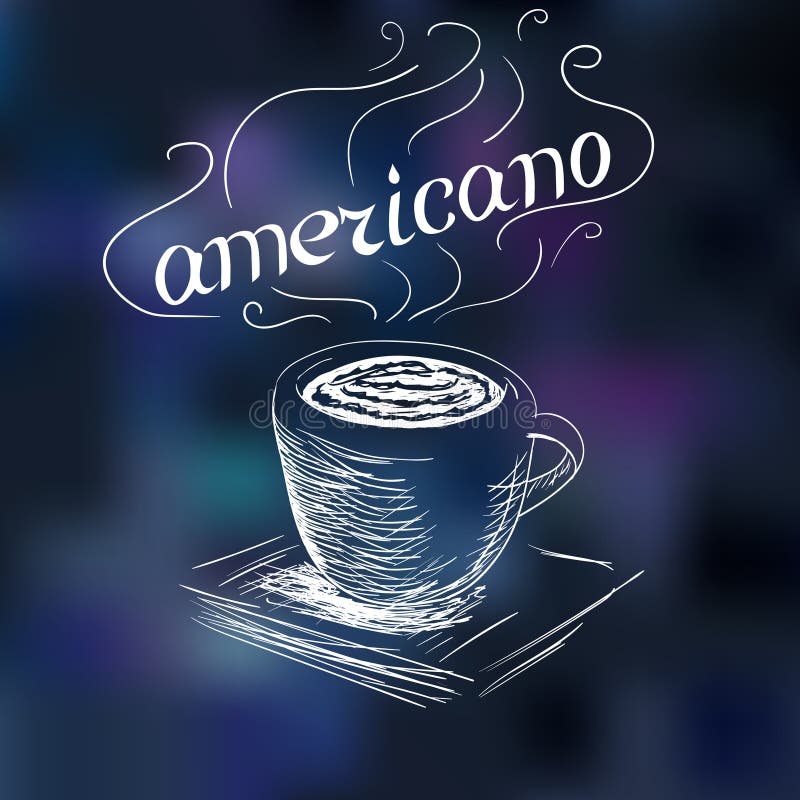 Americano Doodle Stock Illustrations – 1,839 Americano Doodle Stock ...