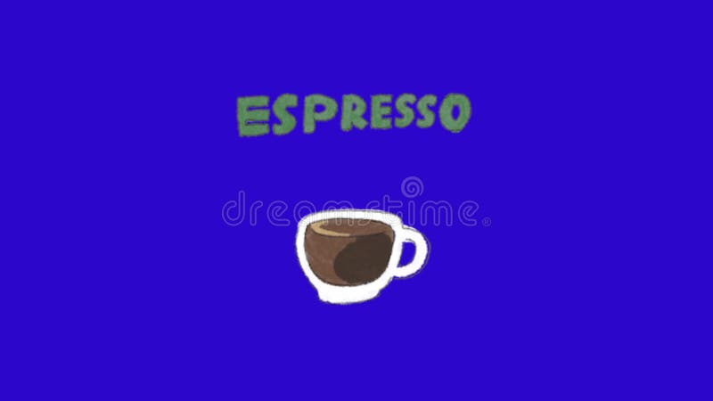 Coffee Animation on Green Screen Stock Footage - Video of roast ...