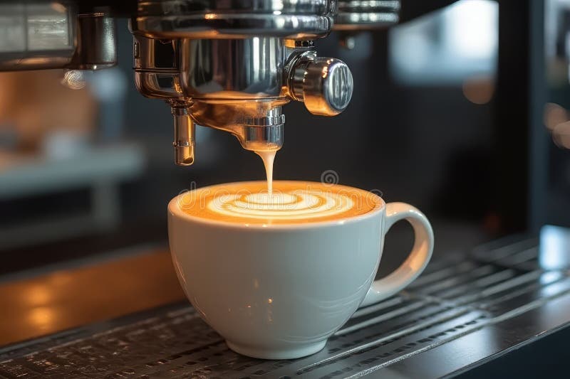 Coffee Automation - Modern Tech in Barista-less Settings Stock ...