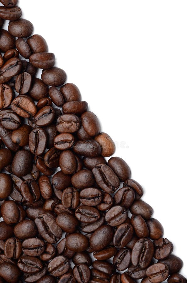 Coffee Background Texture. Roasted, Brown Coffee Beans Stock Image ...