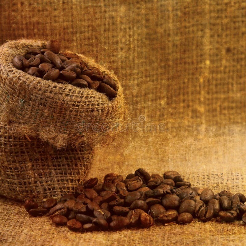 Coffee bag stock image. Image of drink, culture, heap - 18120149