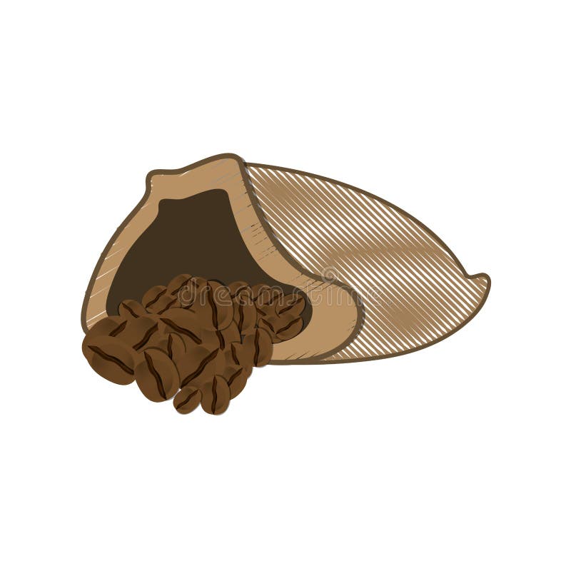 Coffee bag drink stock vector. Illustration of graphic - 80482325