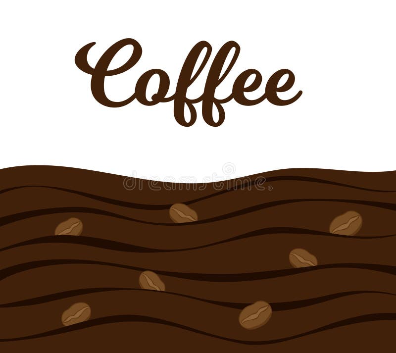Coffee Banner Design Element Vector Decoration Stock Vector ...