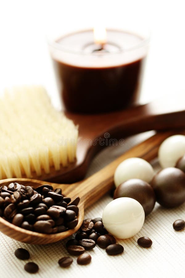 Coffee bath stock image. Image of bean, body, contemplation - 7493175
