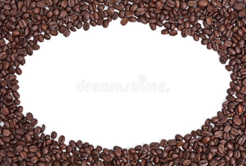 Coffee Bean on Burlap Frame Stock Image - Image of clean, hessian: 10284775