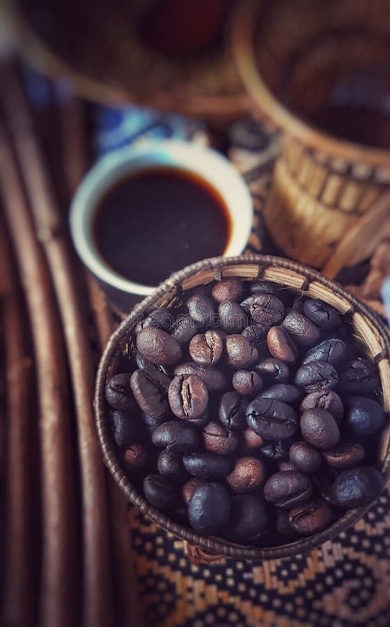 Coffee bean stock image. Image of backdrop, famous, cafe - 89292727