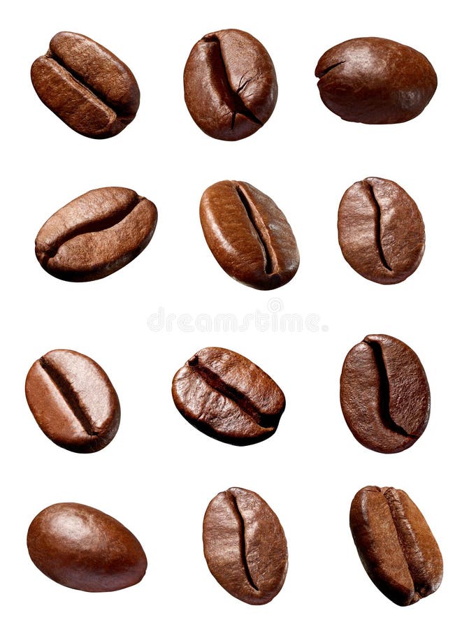 Ban Roasted Caffeine Seed Black Silhouette Icon. Forbidden Coffee Bean ...